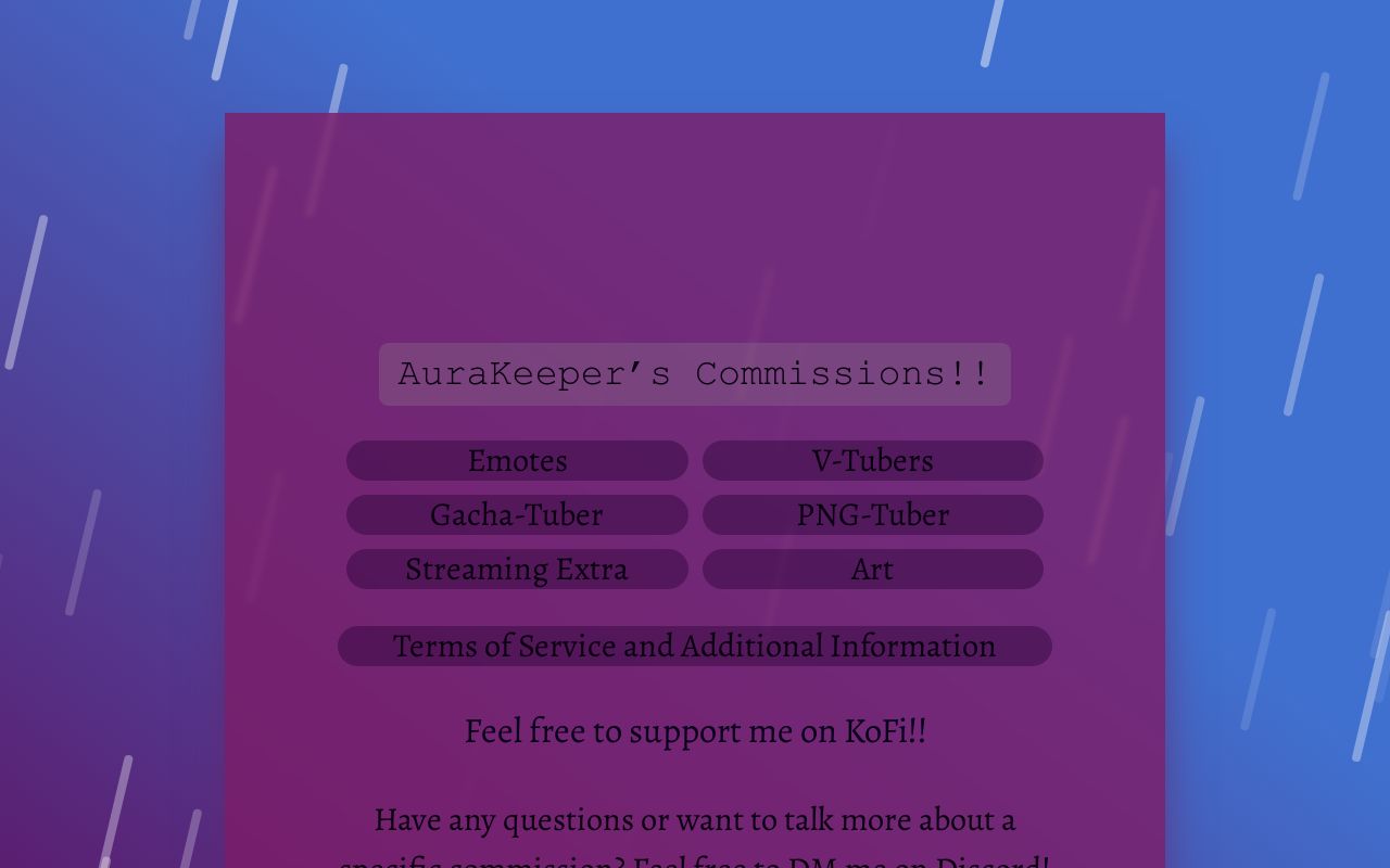 AuraKeeperCommissions